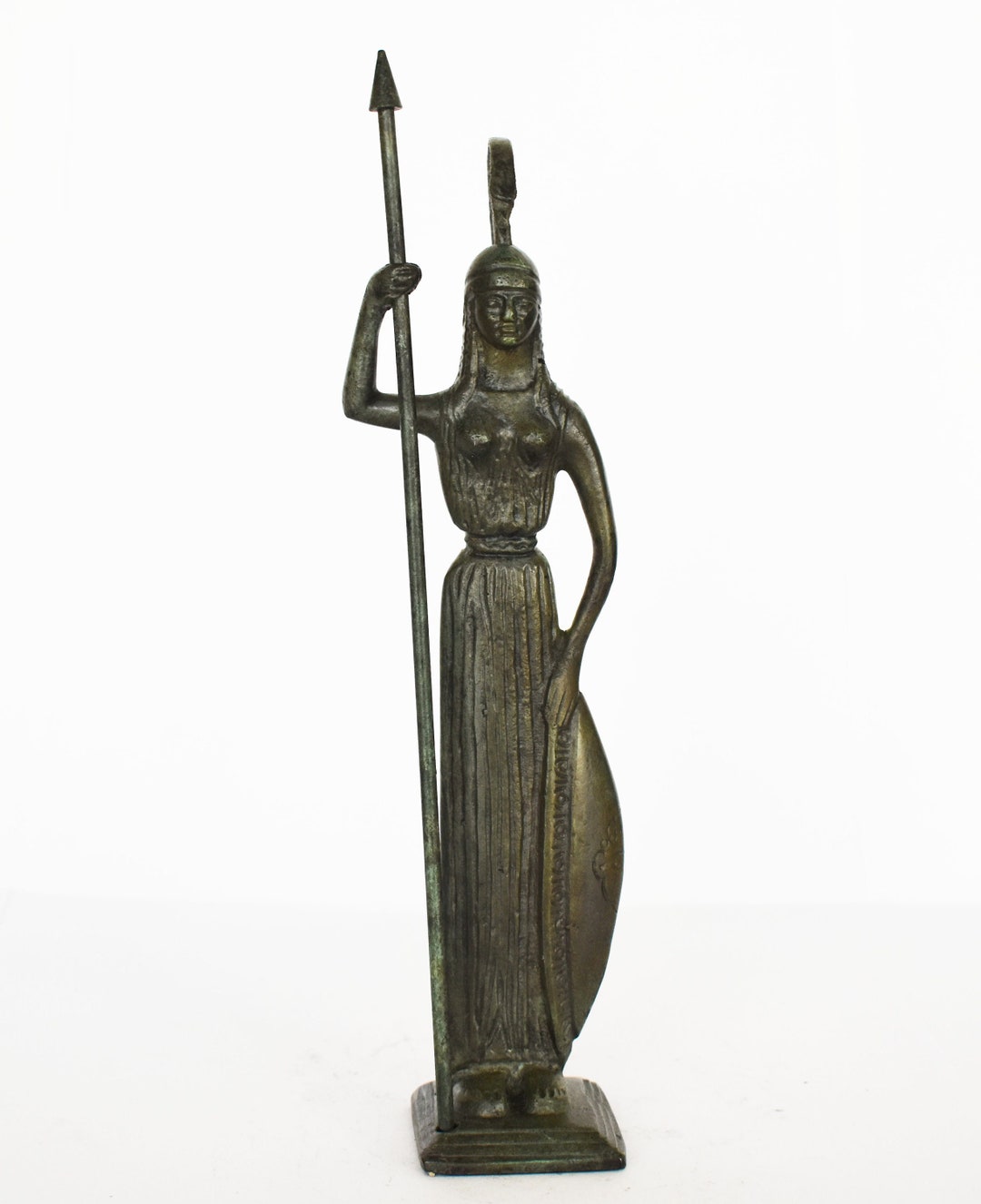 Athena Minerva With Spear and Shield - Greek Roman Goddess - Wise and ...