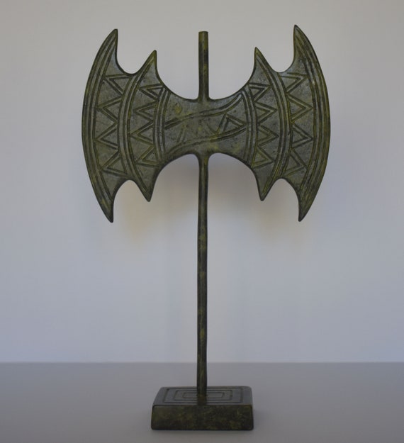 Labrys or Double Axe Minoan Art Knossos Palace Museum | Etsy