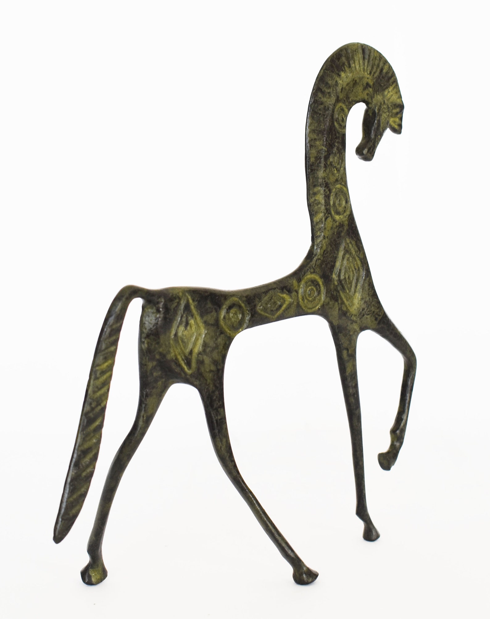 Ancient Greek Horse - Mycenaean - Symbol of Wealth and Prosperity ...