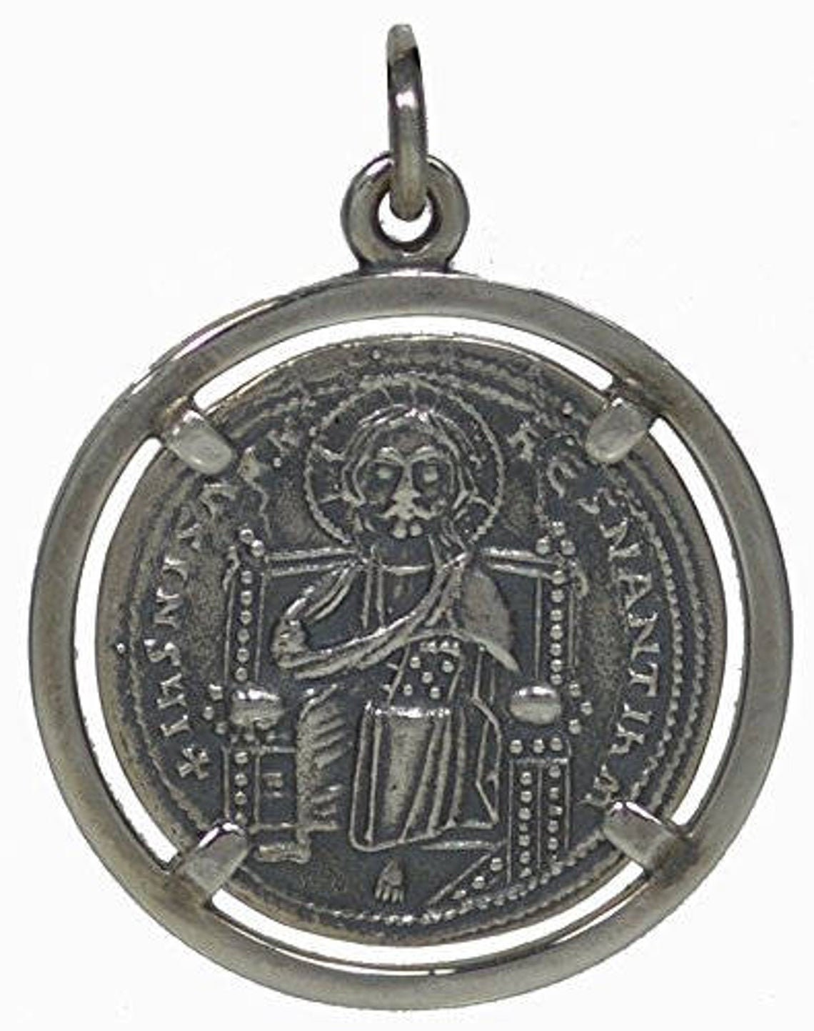 Christ Enthroned Emperor Romanus III Argyrus 1028-1034 AD | Etsy