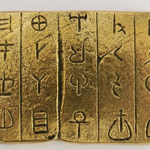 Linear B - Syllabic Script of Mycenaean Greeks - 1450 BC - Michael ...