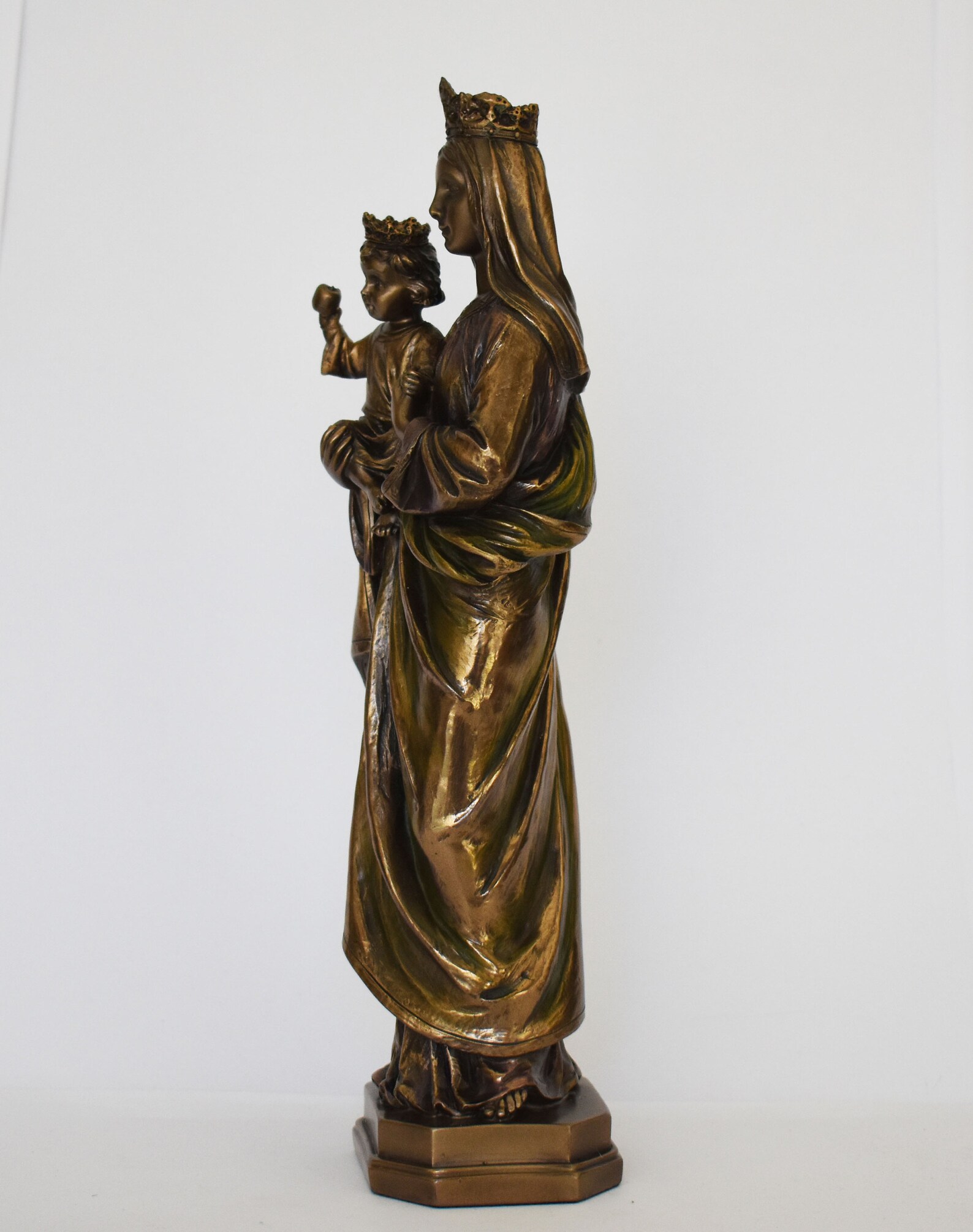 Virgin Mary Hugging Baby Jesus Blessed Mother Christianity - Etsy UK
