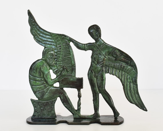 Icarus And Daedalus Statue