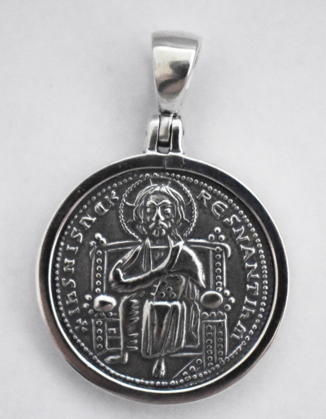 Christ Enthroned Emperor Romanus III Argyrus, 1028-1034 AD Histamenon ...