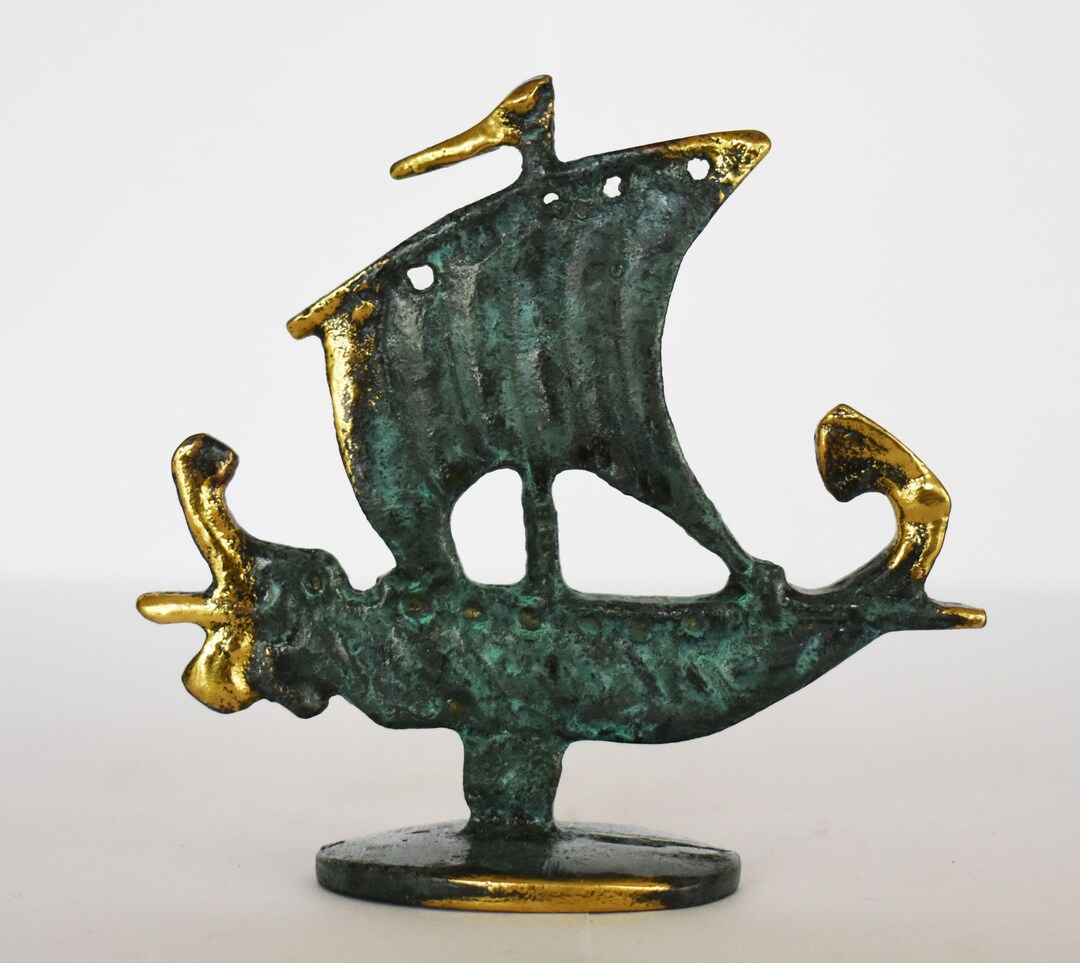 Trireme Athenian Warship Greco-persian War Salamis Battleship 480 BC ...