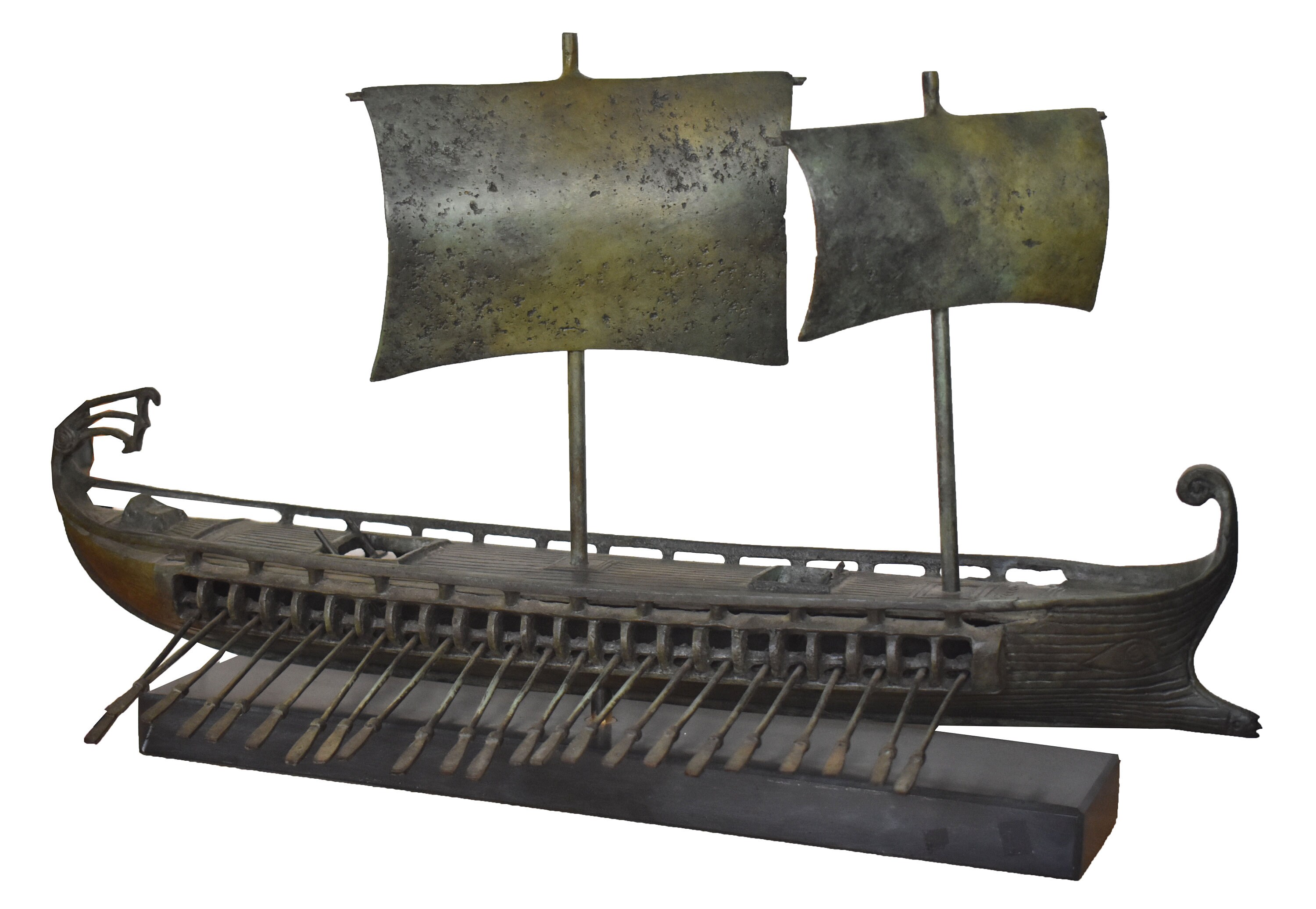 Ancient Greek Ship -trireme - Bireme - Penteconter - Athenian Spartan ...