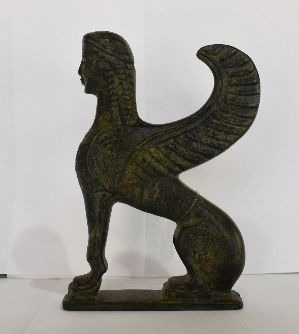 Sphinx Sculpture From Delphi - Ancient Greek Reproduction - Pure Bronze ...