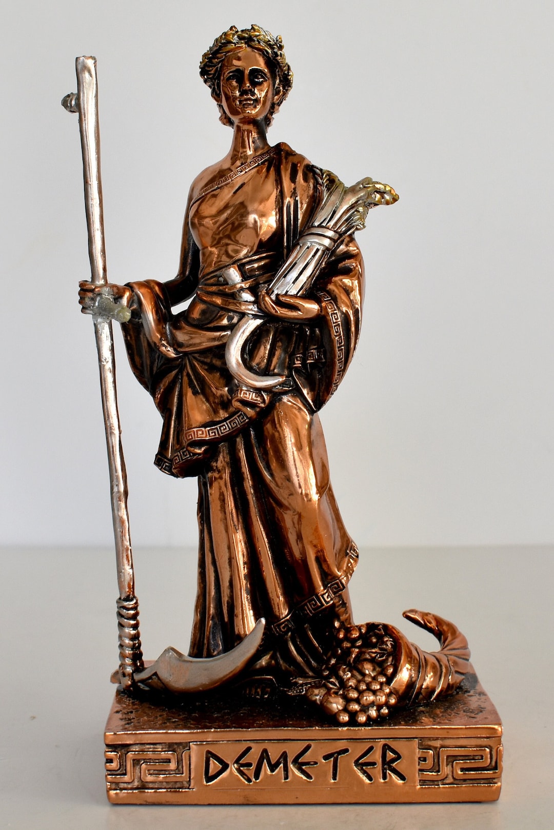 Demeter Ceres - Greek Roman Goddess of Agriculture and Harvest ...