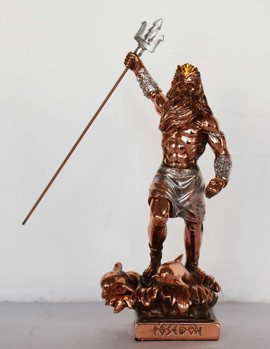 Poseidon Neptune Greek Roman God of the Sea Ruled With Absolute Power ...