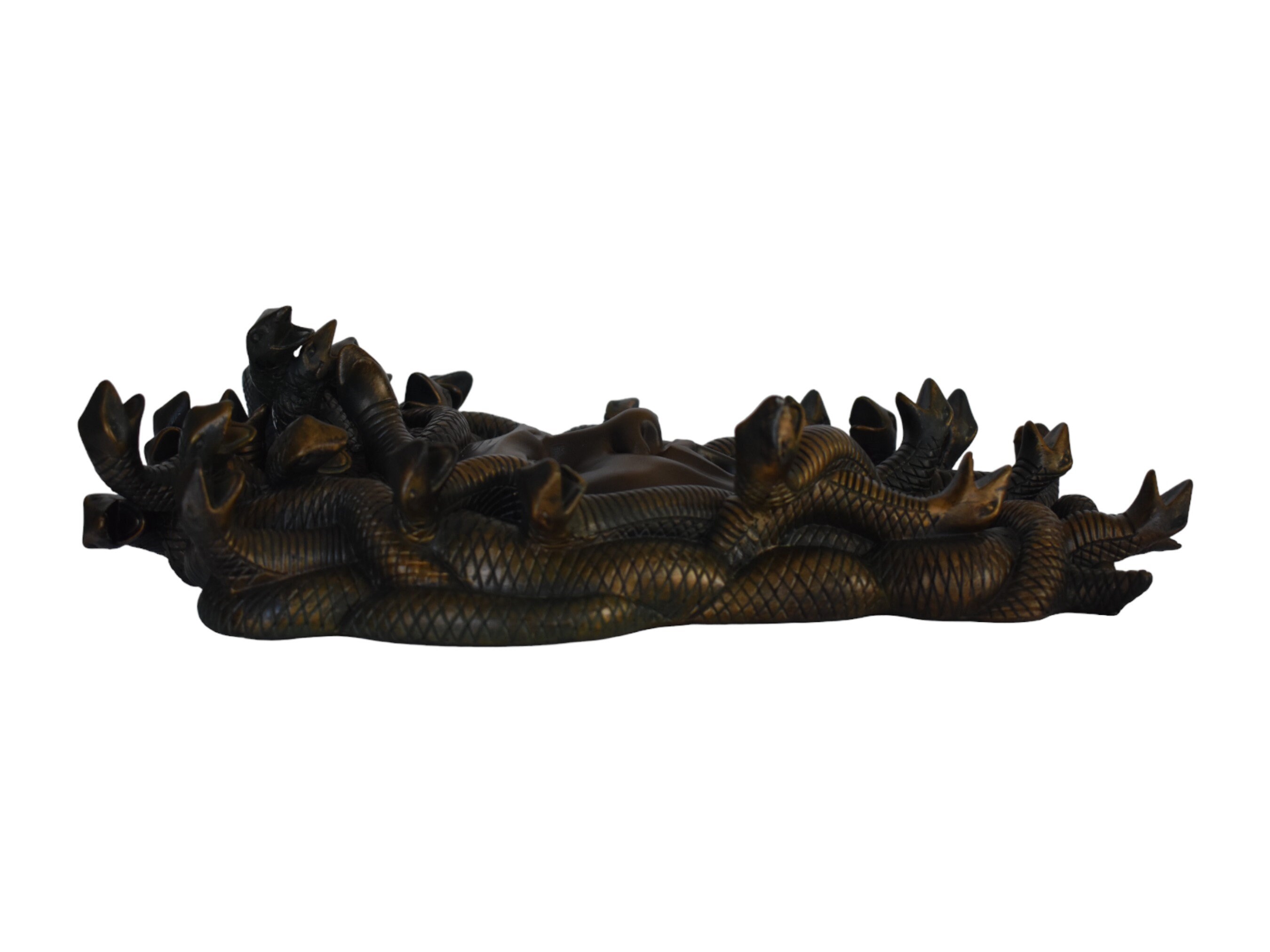 Medusa Mask - Snake-haired Gorgon - Snake Lady - Monster Figure ...