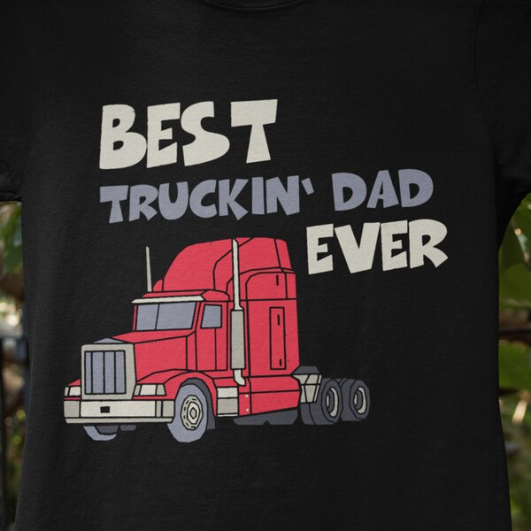 Best Truckin Dad Ever Svg - Etsy