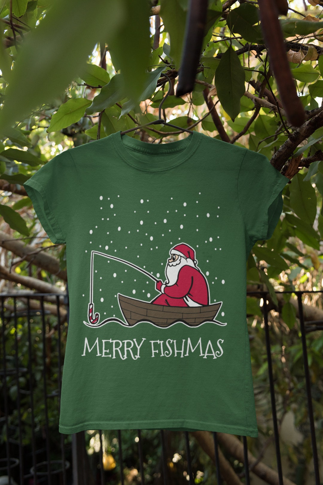 Merry Fishmas Svg Fishing Christmas Fisher Gift Fisherman Cute Xmas ...