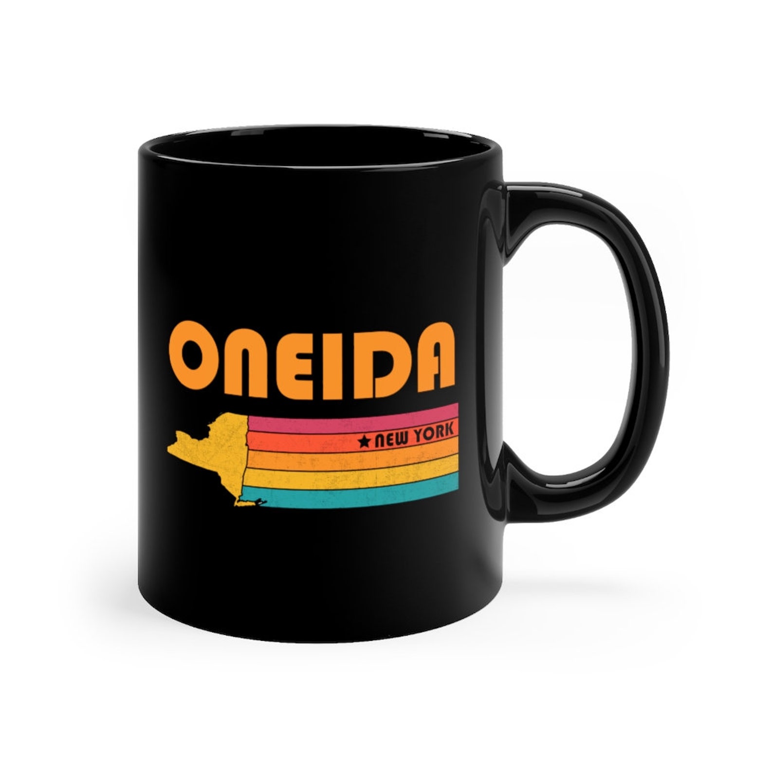 Oneida Mug New York Coffee Mug City Retro Gift Idea Tourist | Etsy
