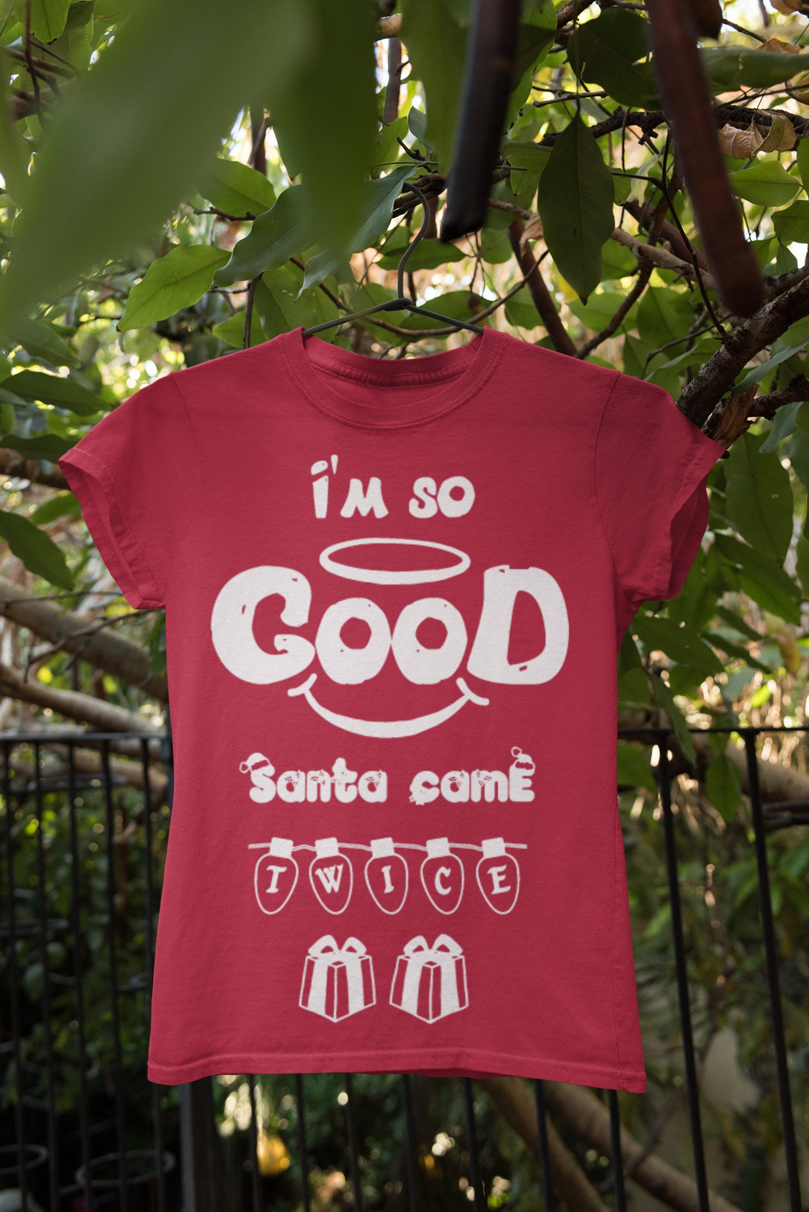 I'm So Good Santa Came Twice Svg Xmas Gift Idea Holiday | Etsy