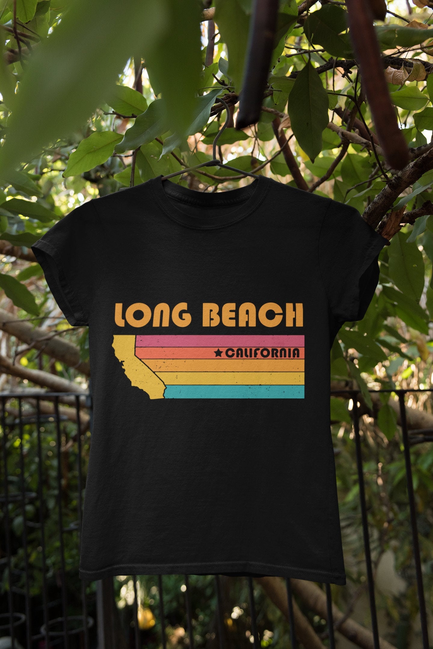 Long Beach Svg California Svg City Retro Regalo Idea Turista | Etsy
