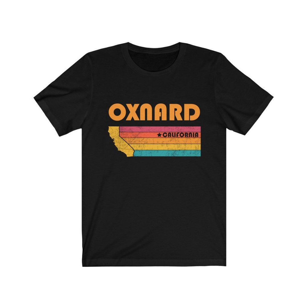 Oxnard Shirt California Tshirt City Retro Gift Idea Tourist Tee Oxnard ...