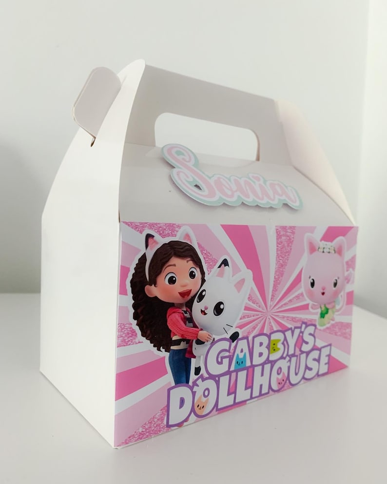 Gabbys Dollhouse Gable Boxes Party Favour Bags Gift Bags - Etsy