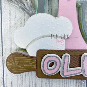 Little Baker Cake Topper | Bakery Baking Birthday Party | Cake ...