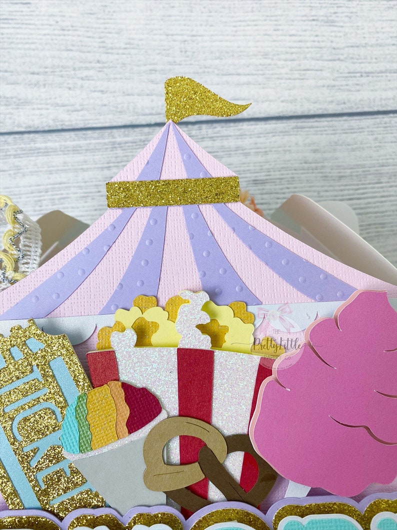 Carnival Treat Boxes | Custom Gable Boxes | Circus Goodie Boxes ...