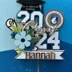Graduation Cake Topper | Class of 2024 2025 Graduation Topper ...