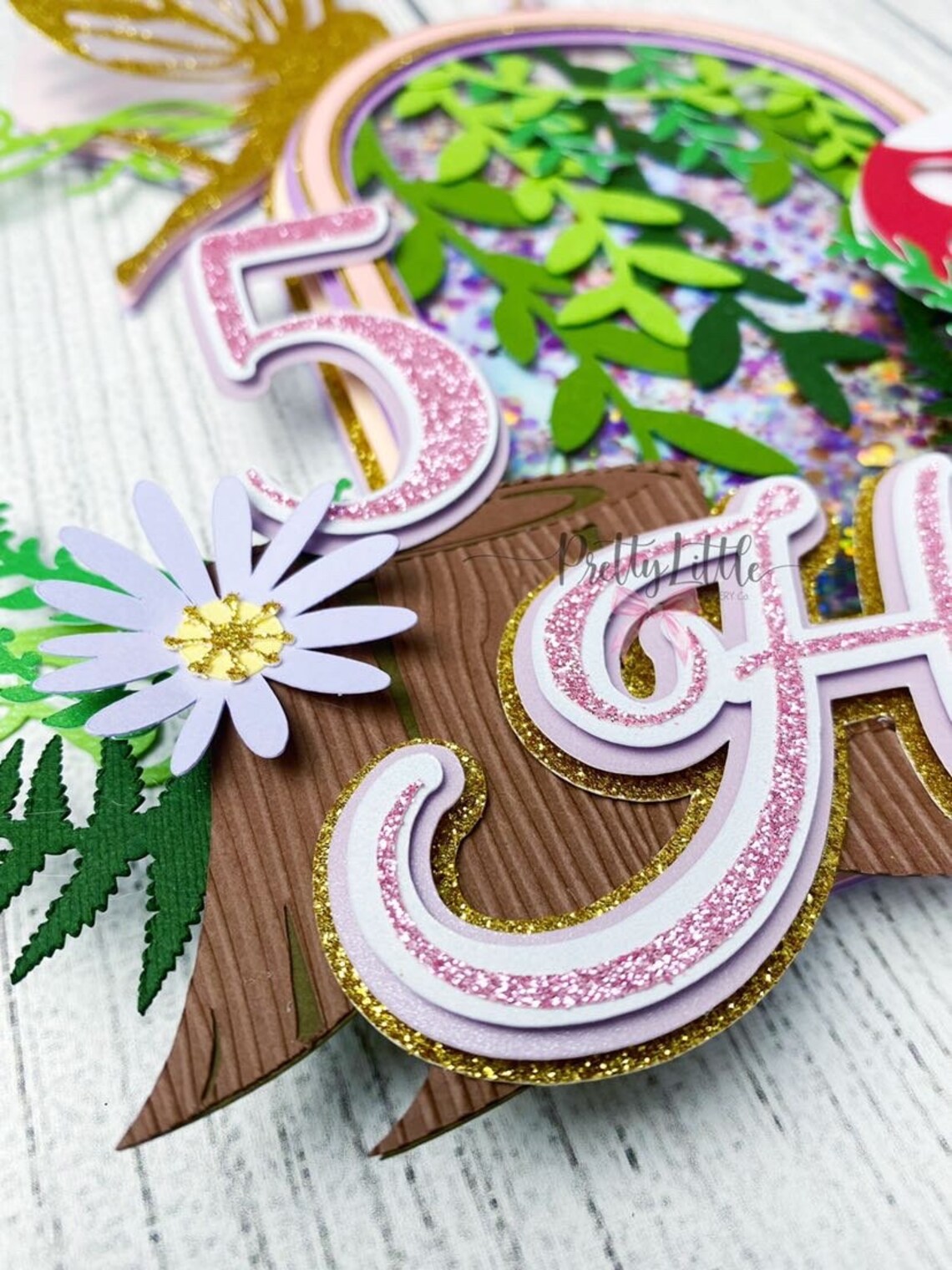 Fairy Garden Cake Topper Fairy Birthday Party Garden Party - Etsy