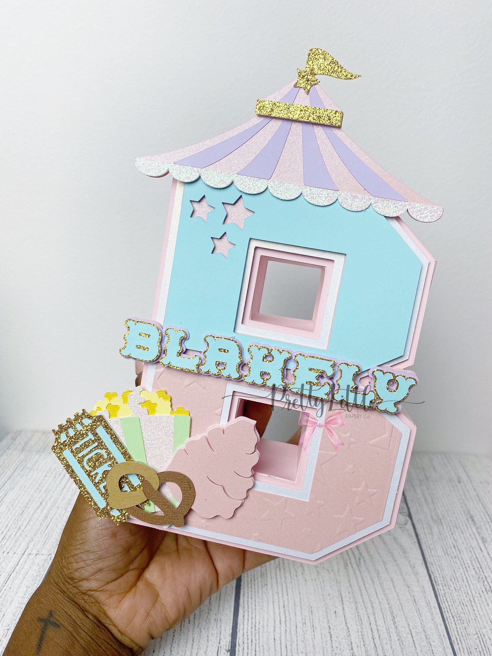 Carnival 3D Letters Circus 3D Letters Circus Birthday Carnival Birthday ...