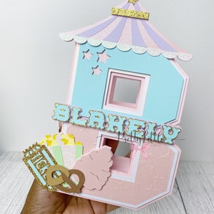 Carnival 3D Letters | Circus 3D Letters | Circus Birthday Carnival ...