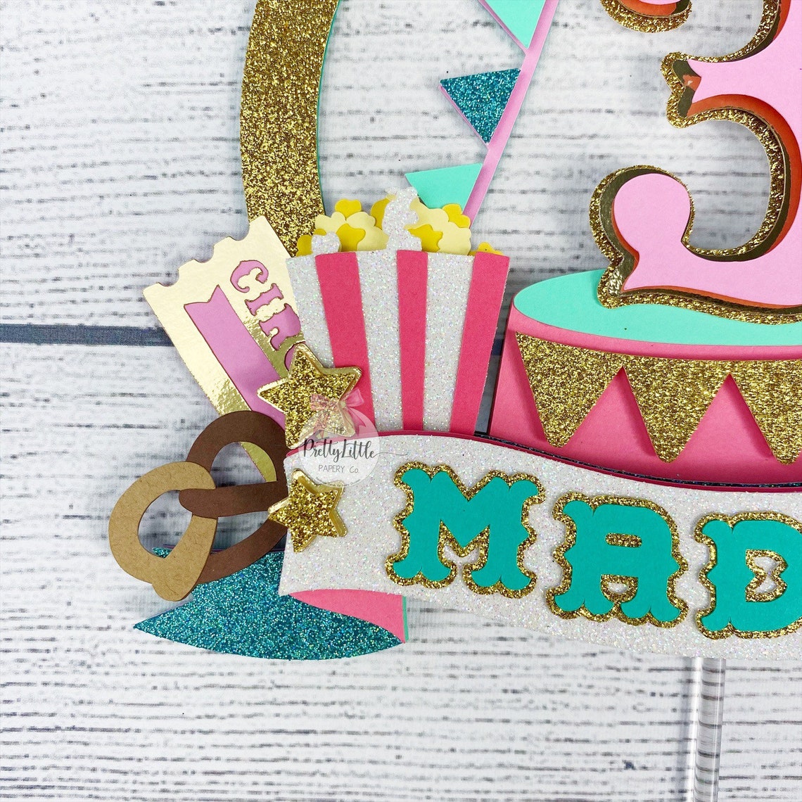 Carnival Cake Topper Circus Cake Topper Circus Birthday - Etsy