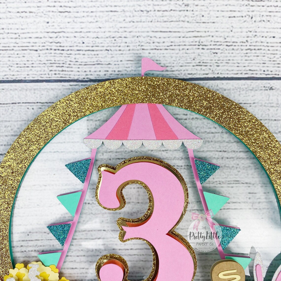 Carnival Cake Topper Circus Cake Topper Circus Birthday - Etsy