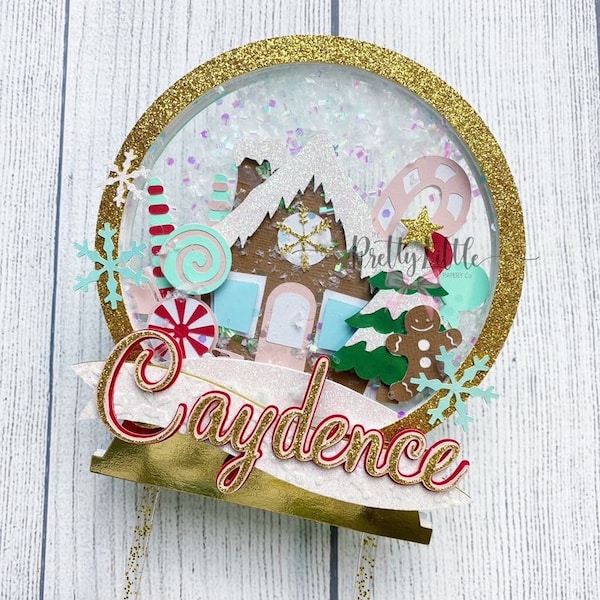 Winter Cake Topper - Etsy