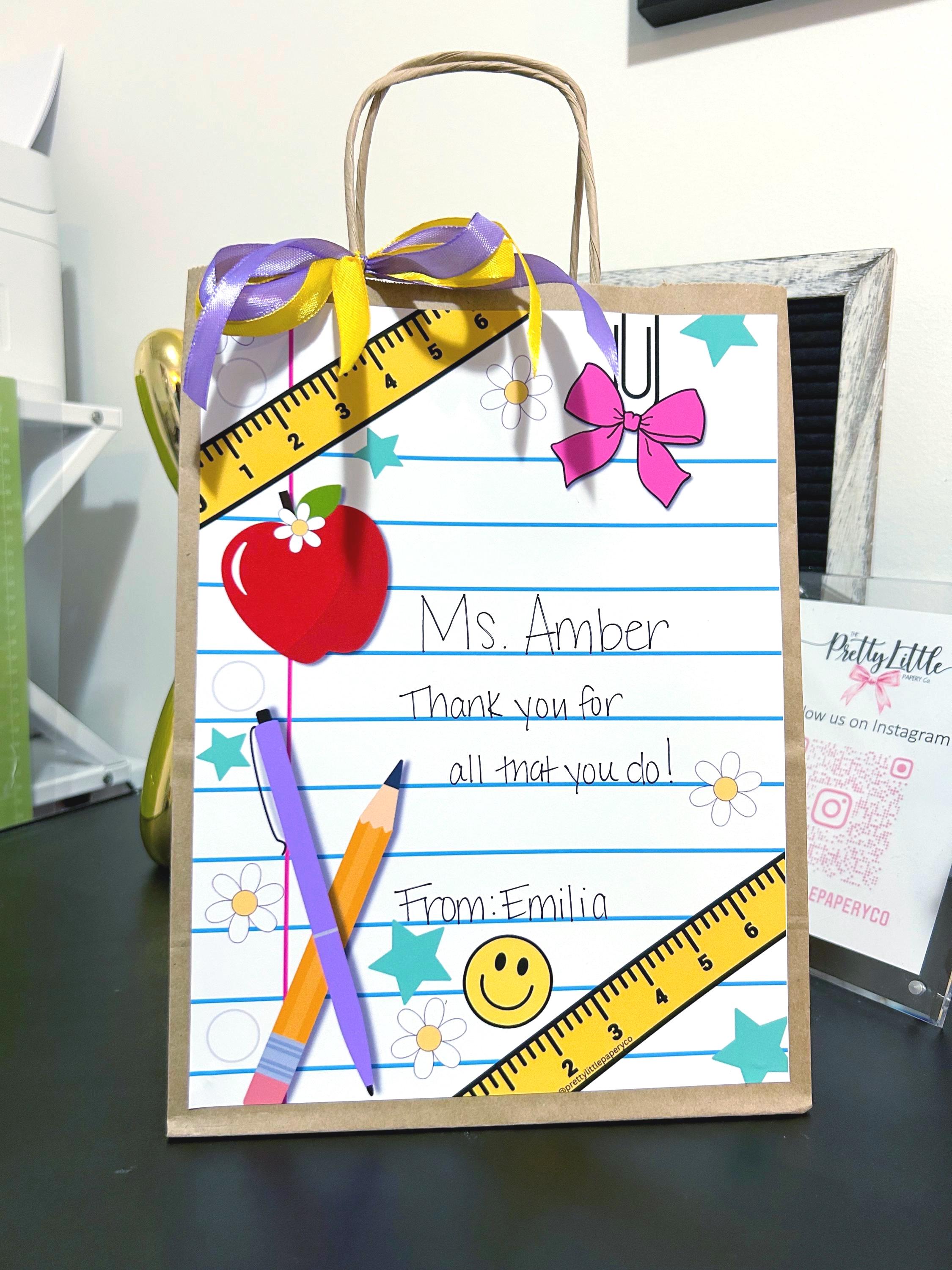 Teacher Appreciation Week PNG File | Teacher Bags | Teacher's ...