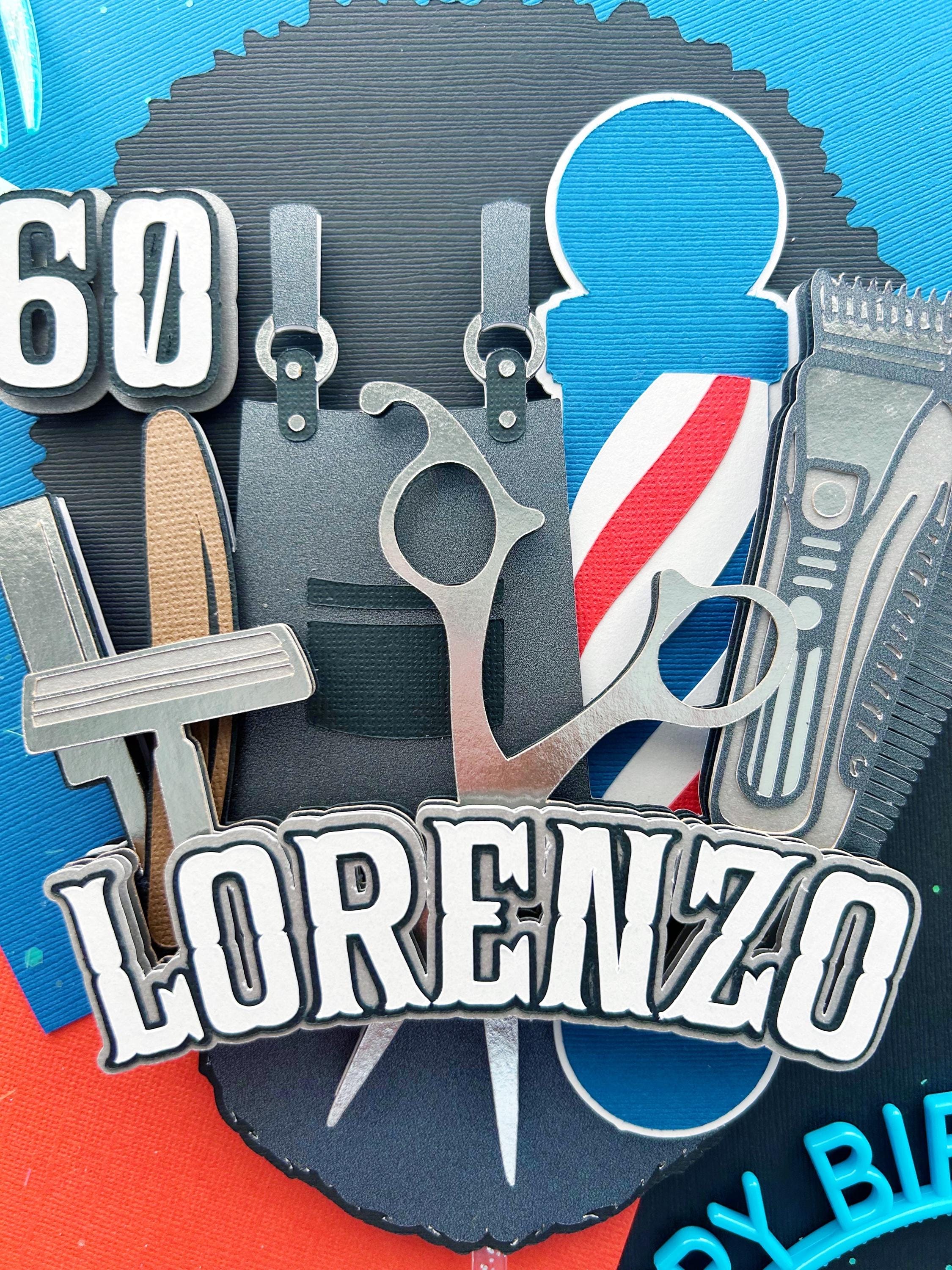 Barber Cake Topper | Barbershop Cake Topper | Barber Party Decorations ...