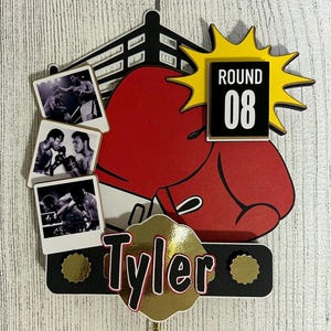 Boxing Theme Cake Topper | Boxing Party | TKO Party | Boxer | Boxing ...