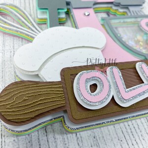 Little Baker Cake Topper Bakery Baking Birthday Party Cake Decorating ...