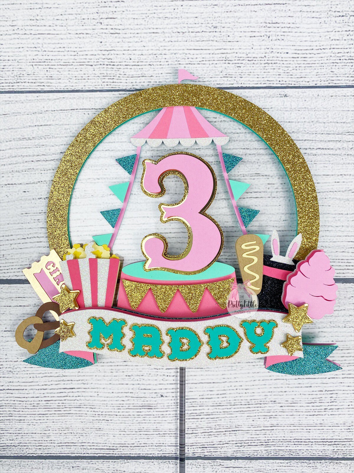 Carnival Cake Topper Circus Cake Topper Circus Birthday - Etsy