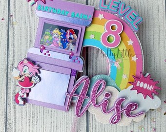 Arcade Party Cake Topper - Etsy