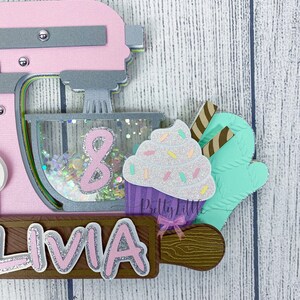 Little Baker Cake Topper | Bakery Baking Birthday Party | Cake ...