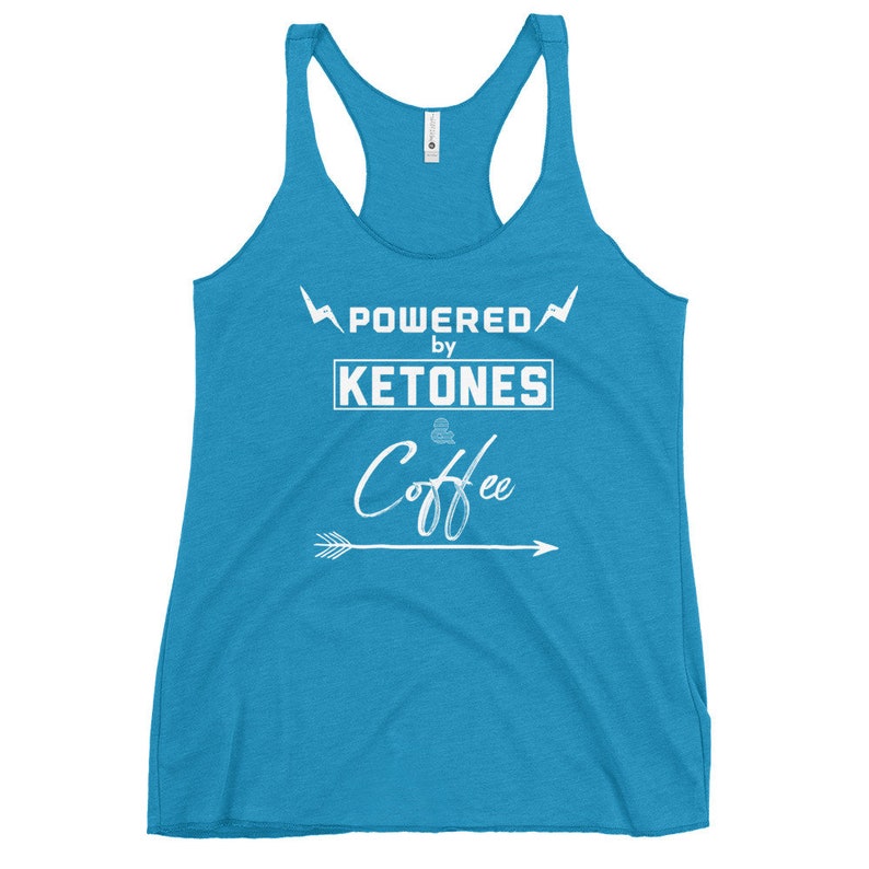 Powered by Ketones and Coffee Workout Tank, Ketones and Coffee ...