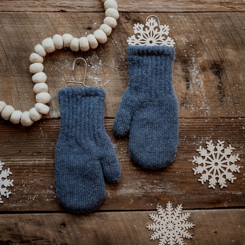 Wool Mittens - Etsy