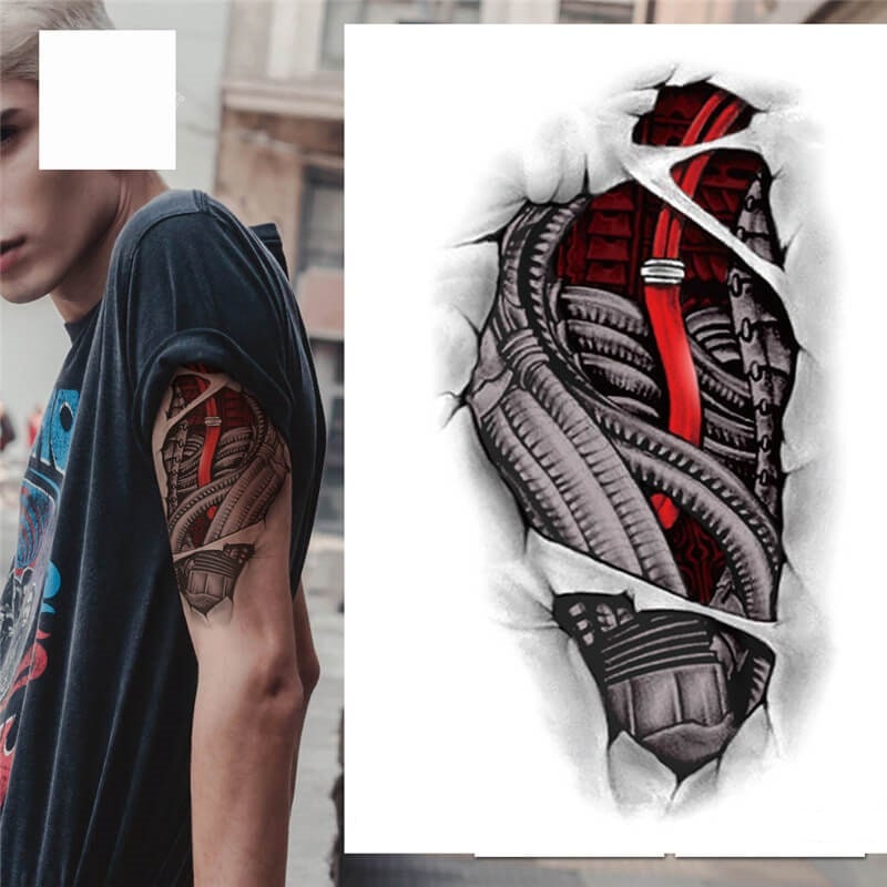 Biomechanical Giger Tattoo
