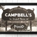 A Vintage Campbell's Pub Road Sign A4 Poster Print Wall Art - Etsy