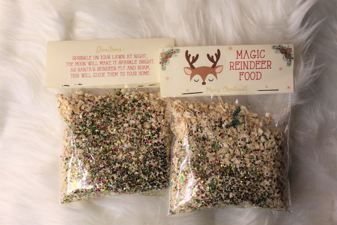 Magical Reindeer Food, Reindeer Food, Gift for Children, Christmas ...