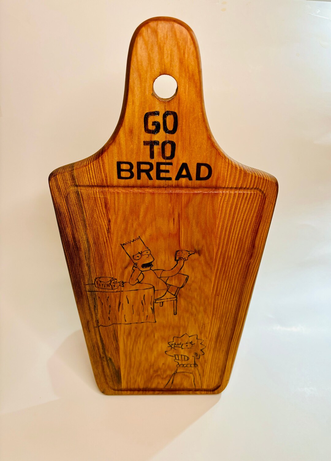 Go to Bread Simpsons Bread Board - Etsy