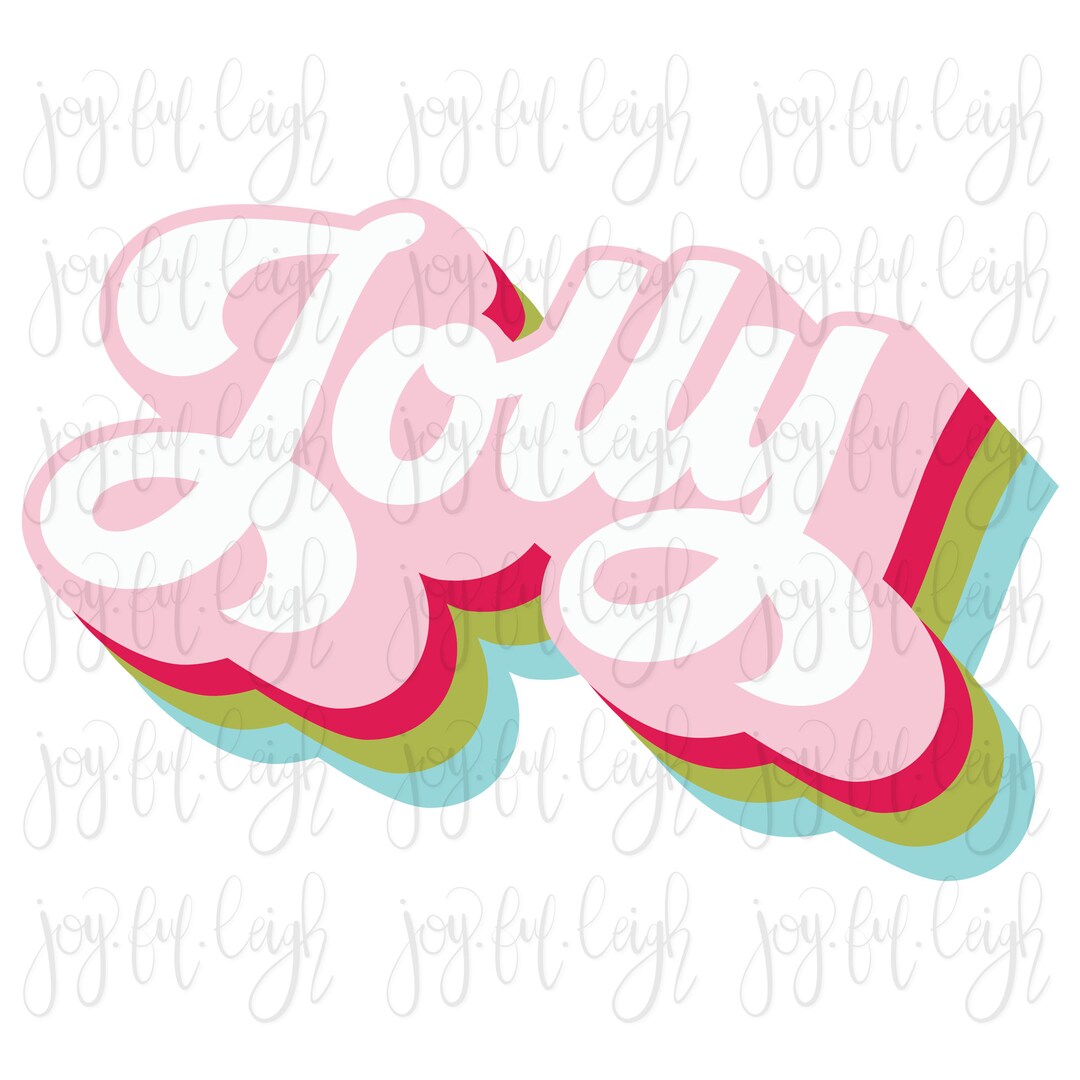 Retro Jolly PNG Sublimation Printable Transfer - Etsy