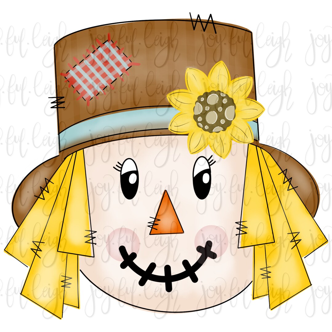 Scarecrow Fall PNG - Etsy