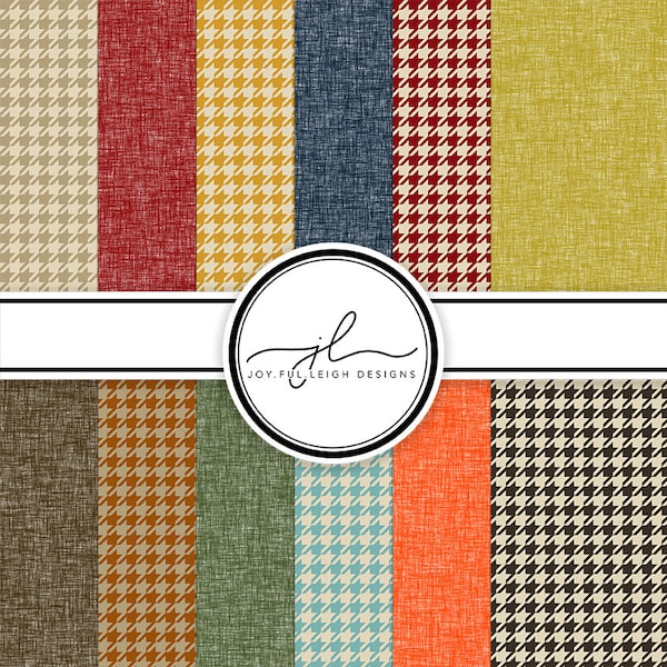 Houndstooth Paper - Etsy