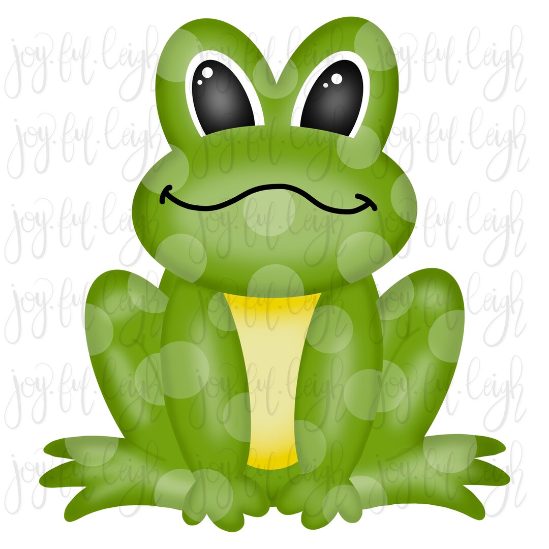 Frog Spring Summer PNG Sublimation Heat Transfer Printable - Etsy