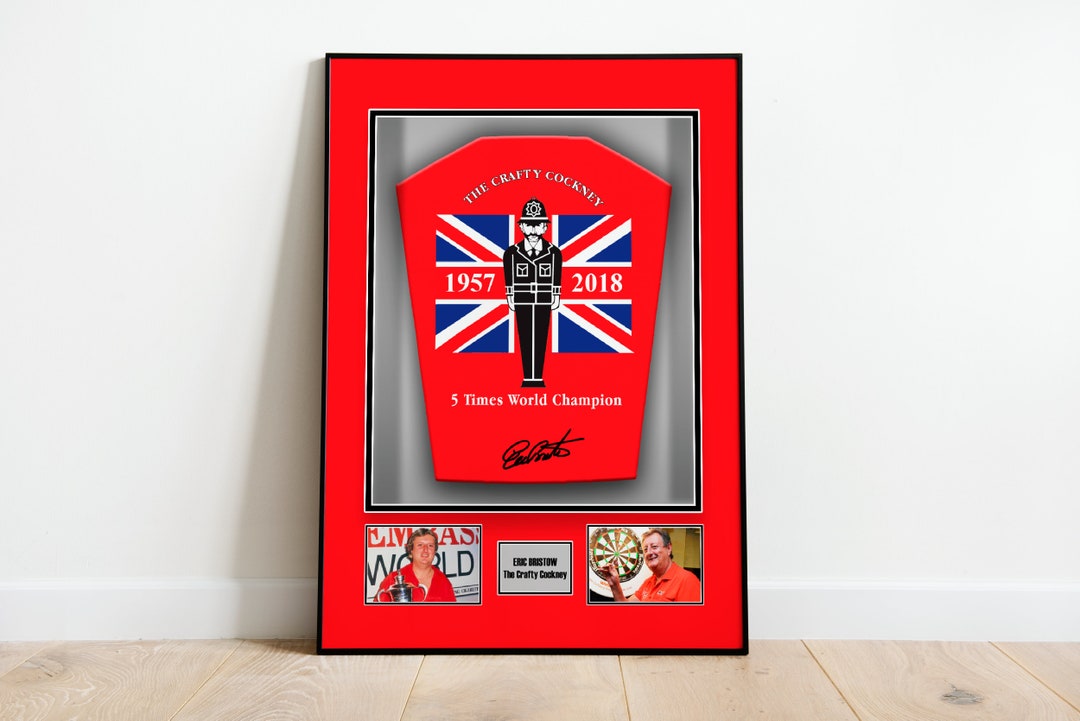 Eric Bristow World Darts Champion | the Crafty Cockney | Signed ...