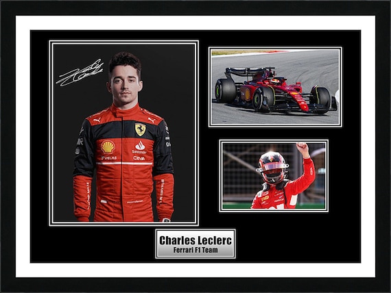 Charles Leclerc F1 Ferrari Racing Team Signed Autographed - Etsy