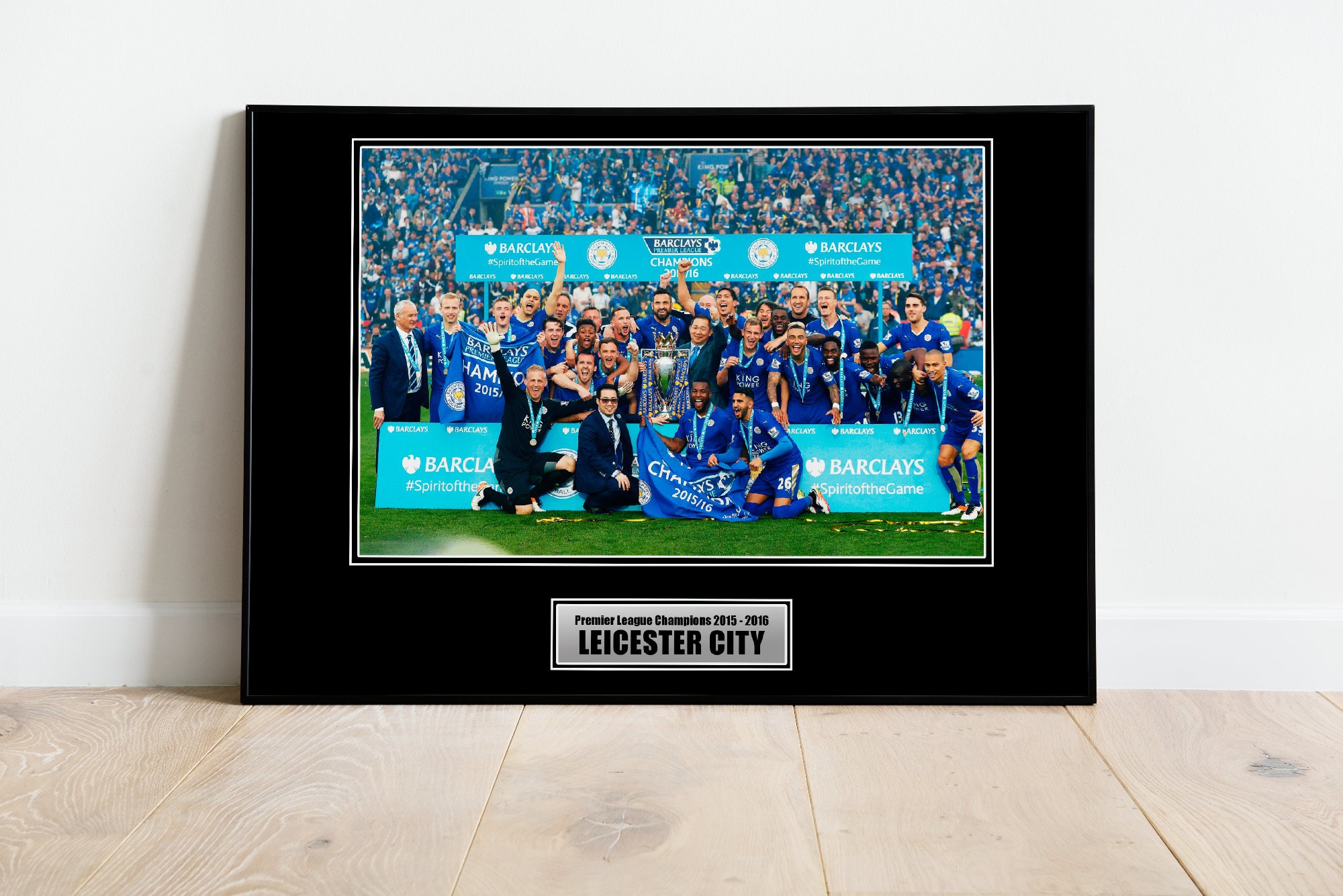 Leicester City Premier League Champions 2015 - 2016 | Poster | Art ...